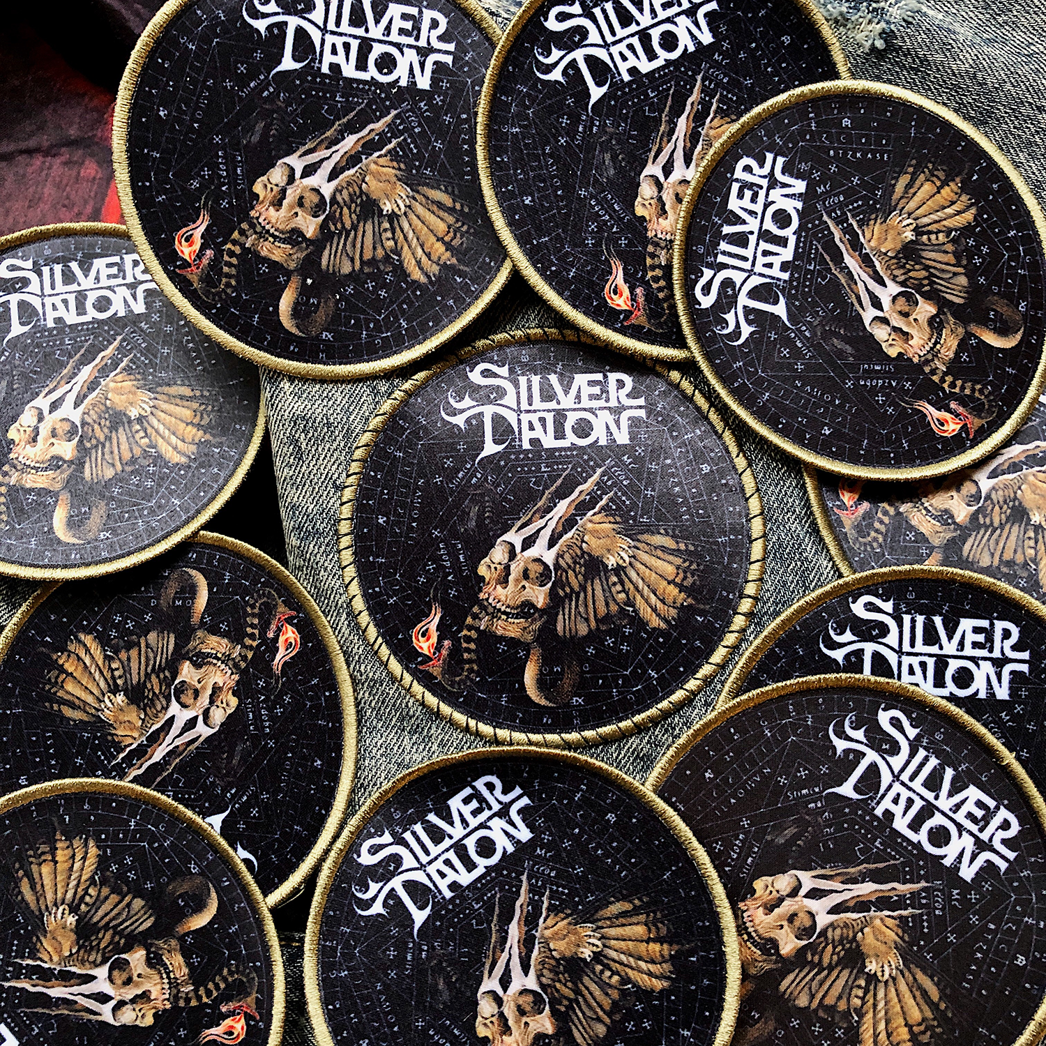 Printed Patch-Becoming A Demon – Silver Talon
