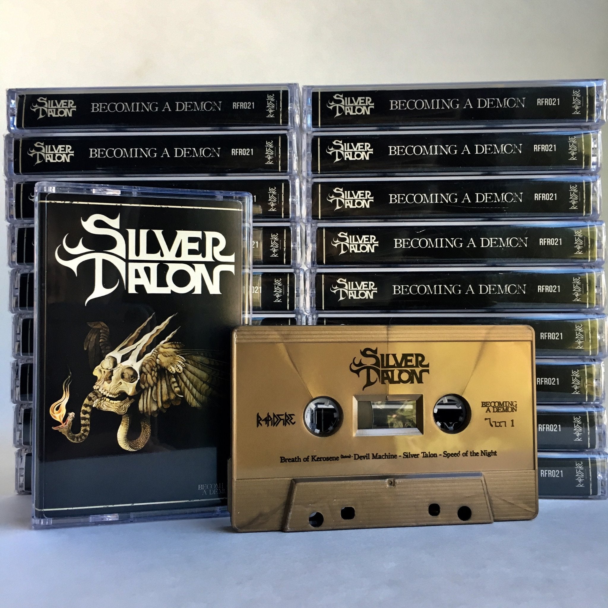 Cassette-Becoming A Demon – Silver Talon
