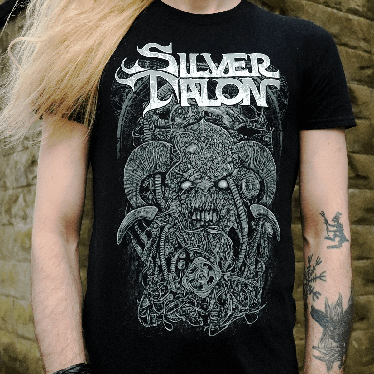 T Shirt-Trash Demon – Silver Talon